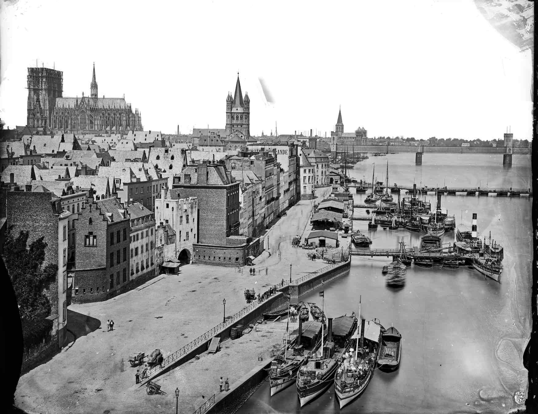 Neue Ausstellung zeigt gestochen scharfe Fotos von Köln früher