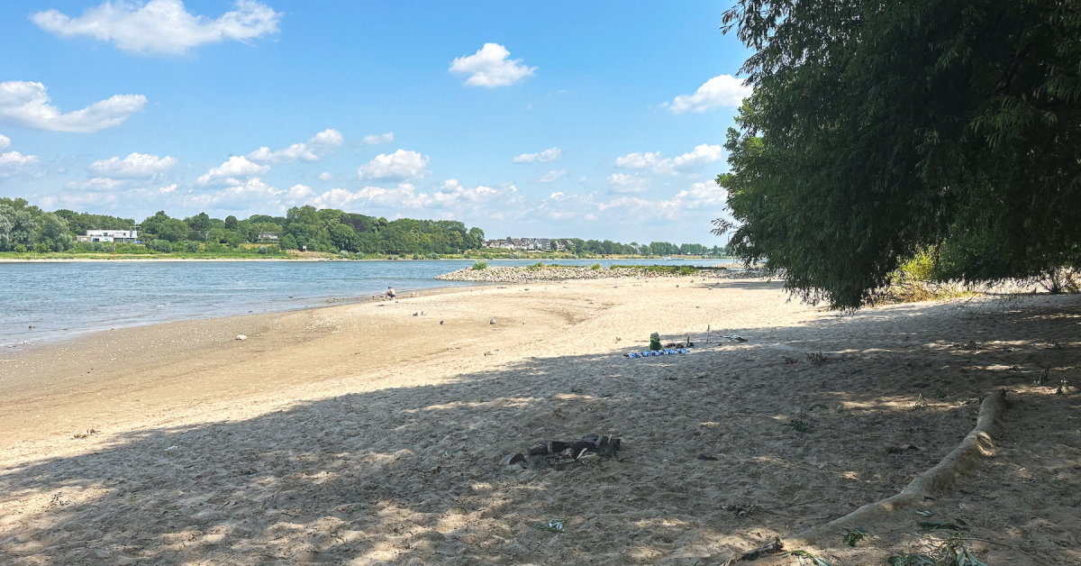 5 Strände am Rheinufer in Köln, die eine ruhige Oase sind